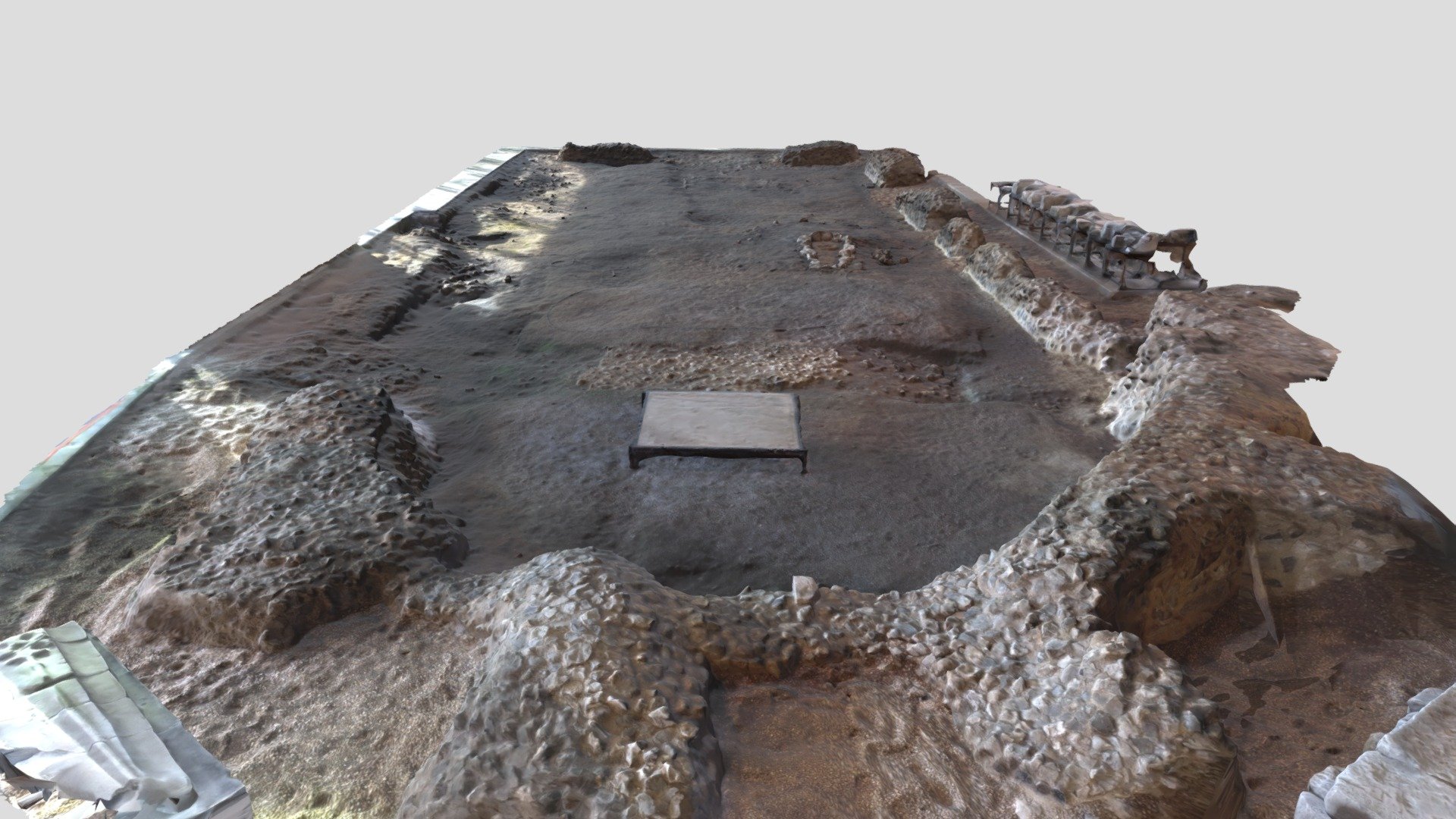 Chapter House at Merton Priory, London - 3D model by Dan Savage (@dan ...