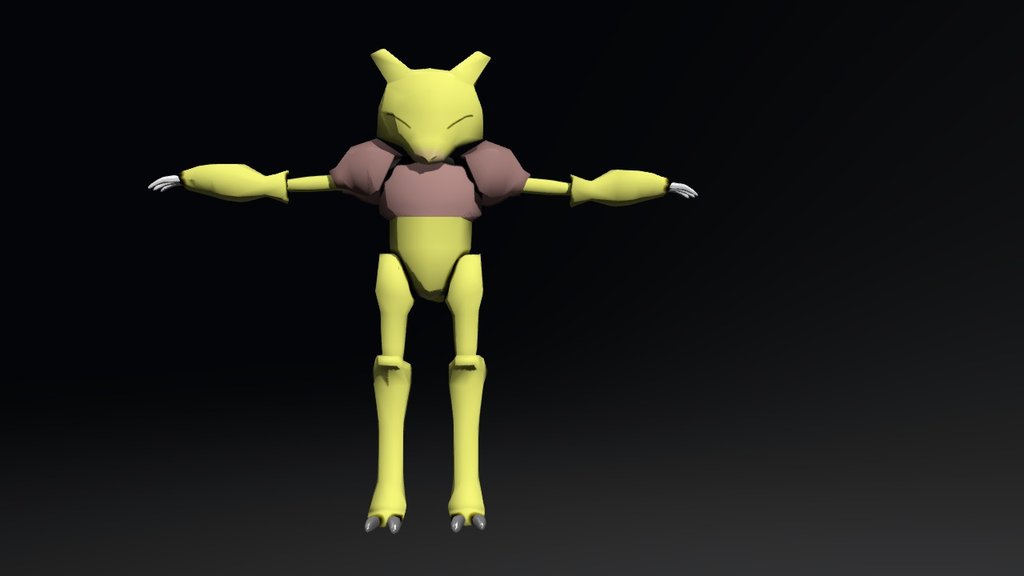Abra - 3D model by xhojn_xv [805847d] - Sketchfab