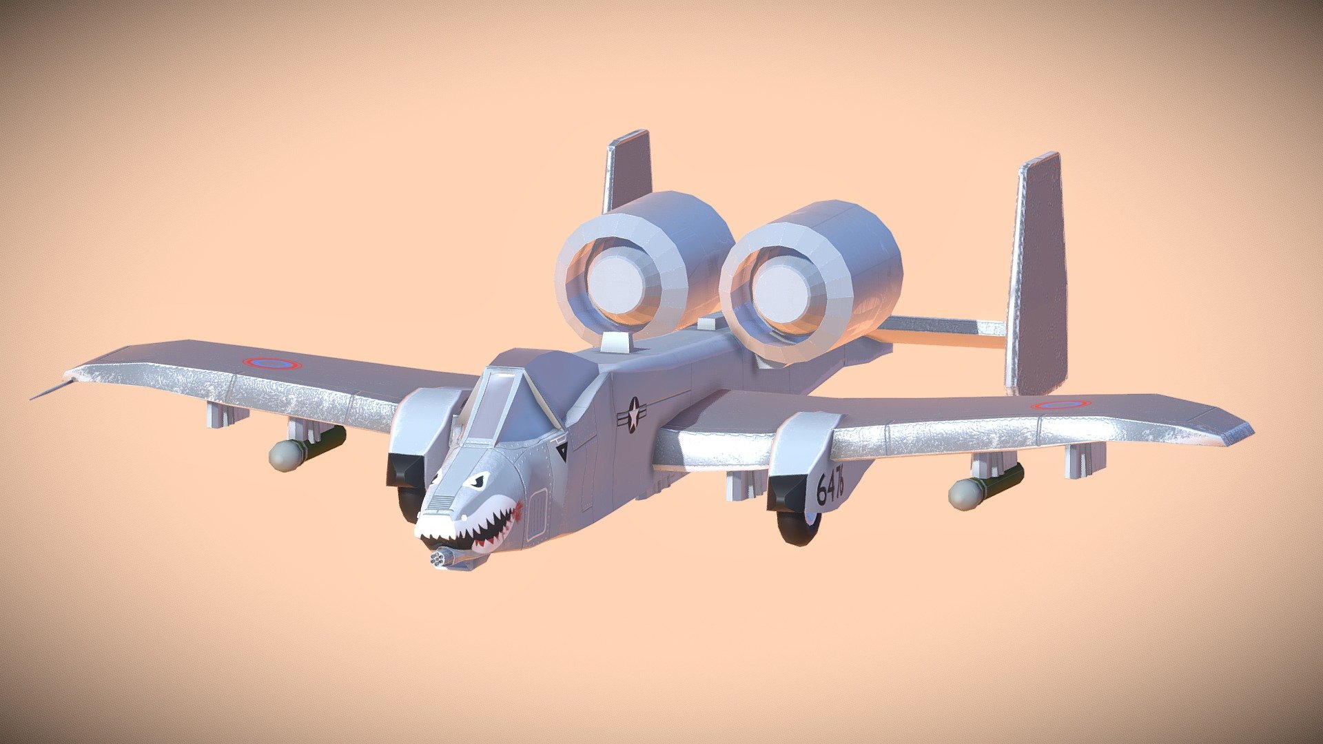A-10 - 3D model by Log_bear [80594fb] - Sketchfab