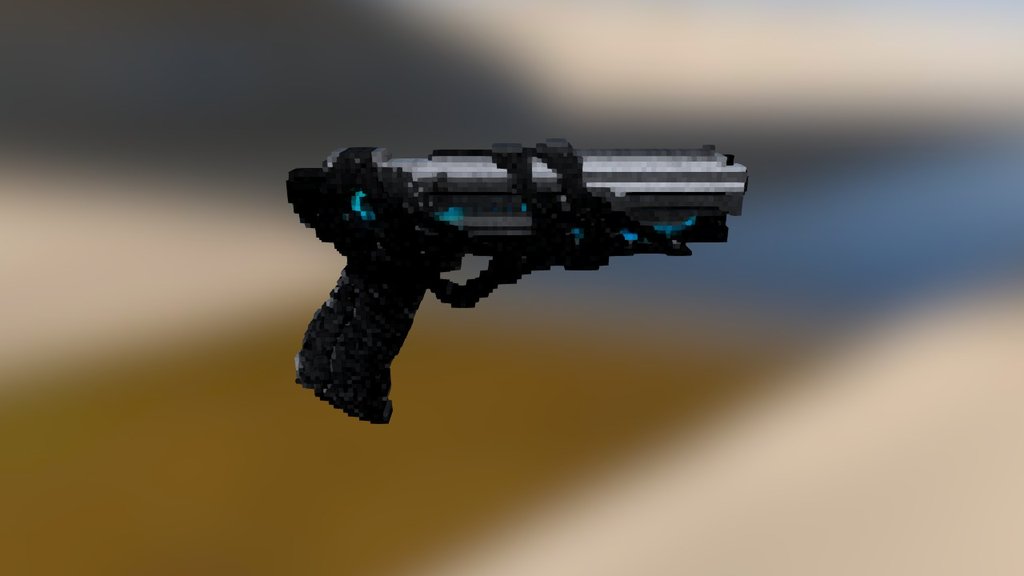 Space Blaster - 3D model by pivotcrafter [8059969] - Sketchfab