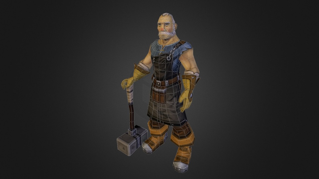 Blacksmith - 3D model by HendrikCoppens [805bcef] - Sketchfab