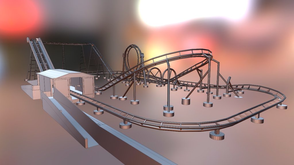 Coaster 004 - 3D model by aiviremulla [805bdcc] - Sketchfab