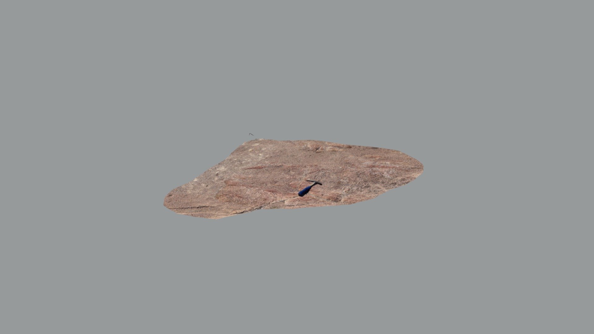 Granite weathering pattern exposed in track - Download Free 3D model by ...