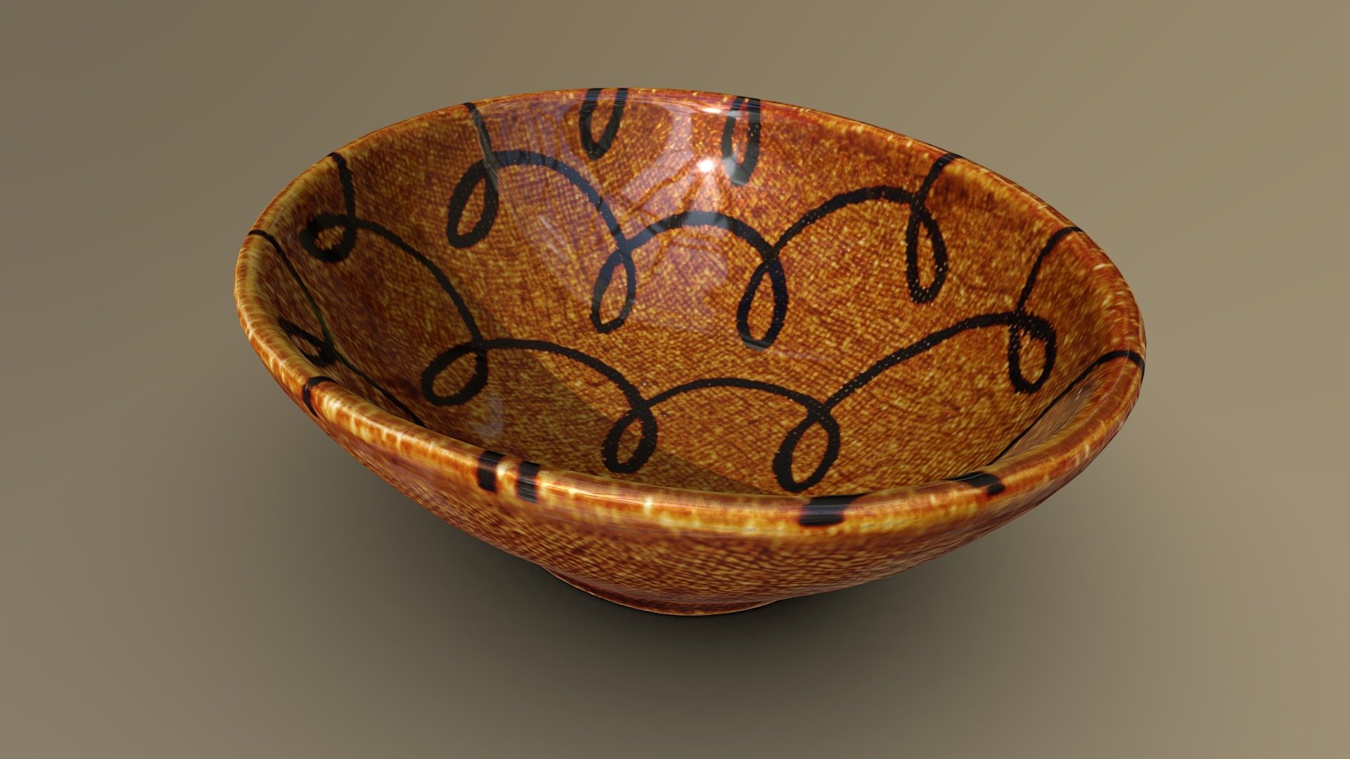 Japanese Bowl (loop pattern) - Buy Royalty Free 3D model by KuMa ...