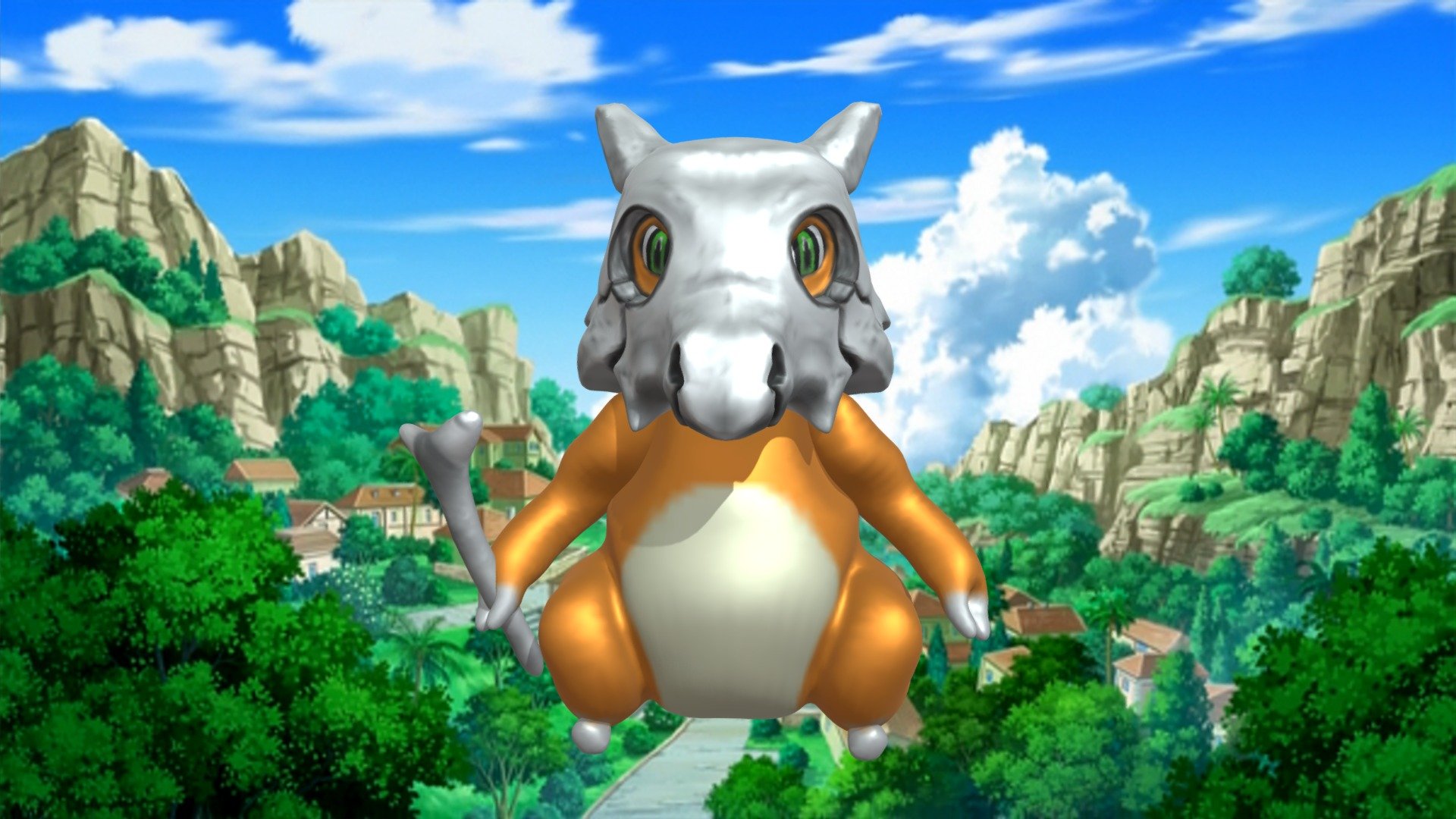 Pokemon Cubone - Download Free 3D model by D3D (@hell3879) [805f129 ...