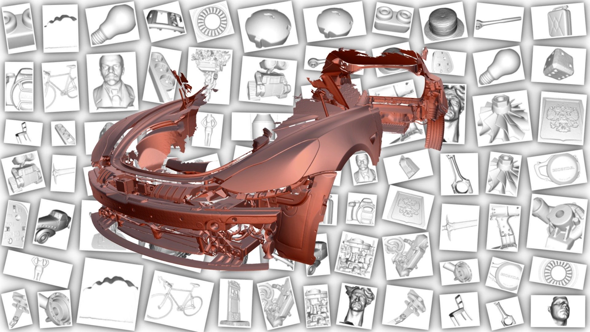 Tesla Model 3 3d Scan Data - 3D model by CAD-LAB (@3dscaning) [80613ff ...
