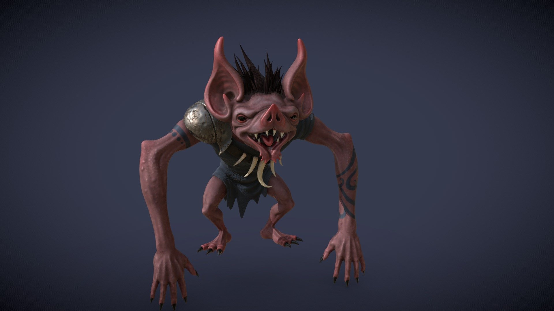 Batgoblin - 3D model by jeffdobs [8061a2c] - Sketchfab