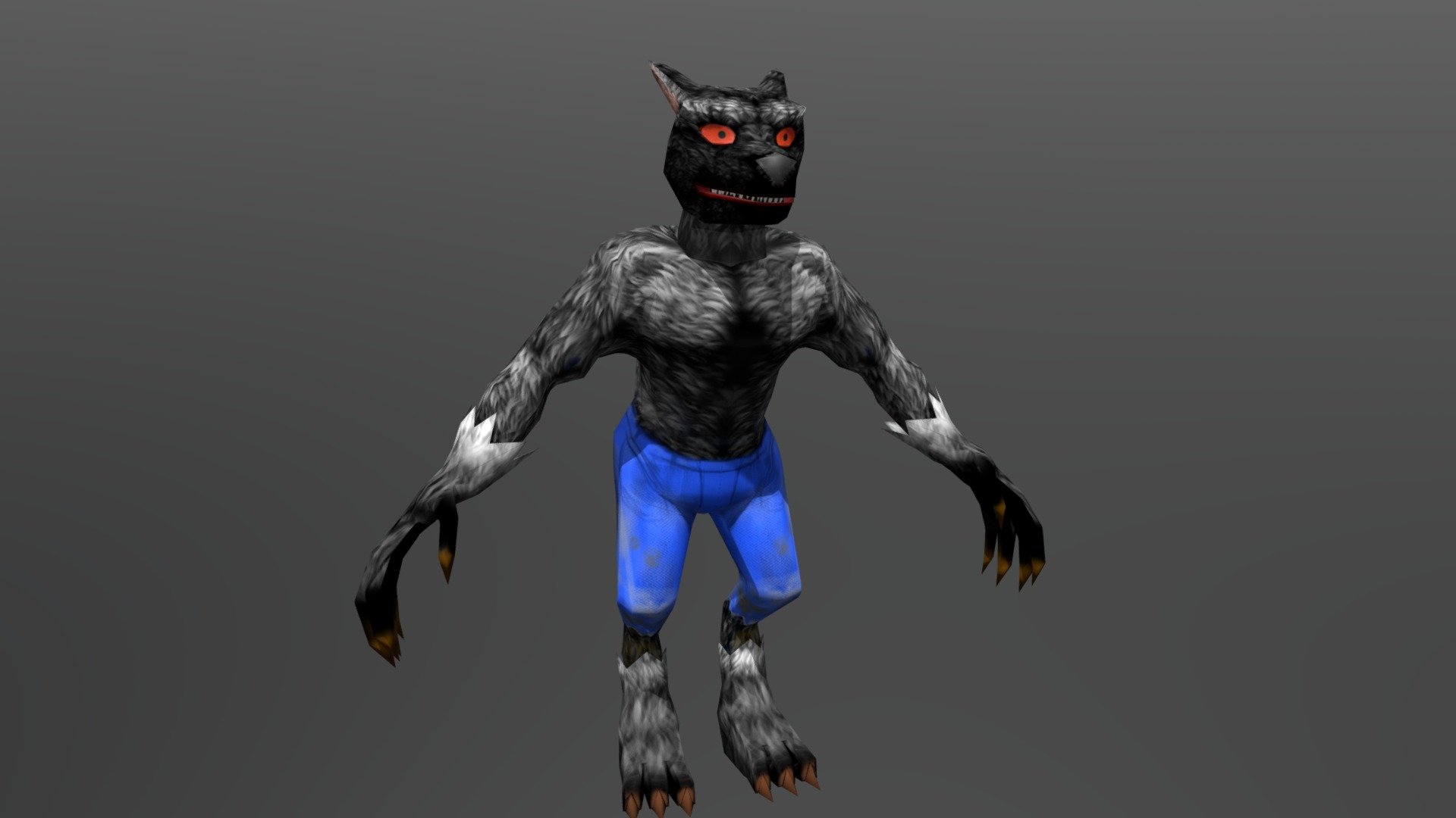 Slappy Hand Werewolf - Download Free 3D model by Head-ZonkStudios ...