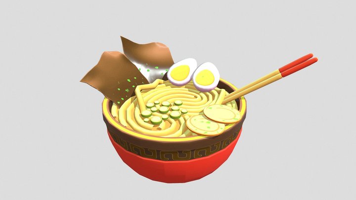 Ramen 3D models - Sketchfab