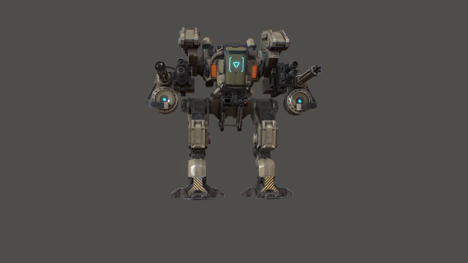 Mech - 3D model by Demokrit [8064078] - Sketchfab