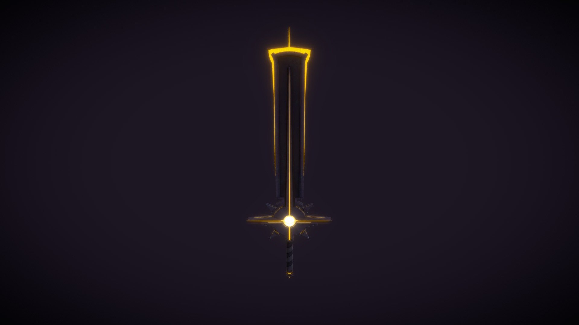 Solar Eclipse Sword - 3D model by Xerahim [8064111] - Sketchfab