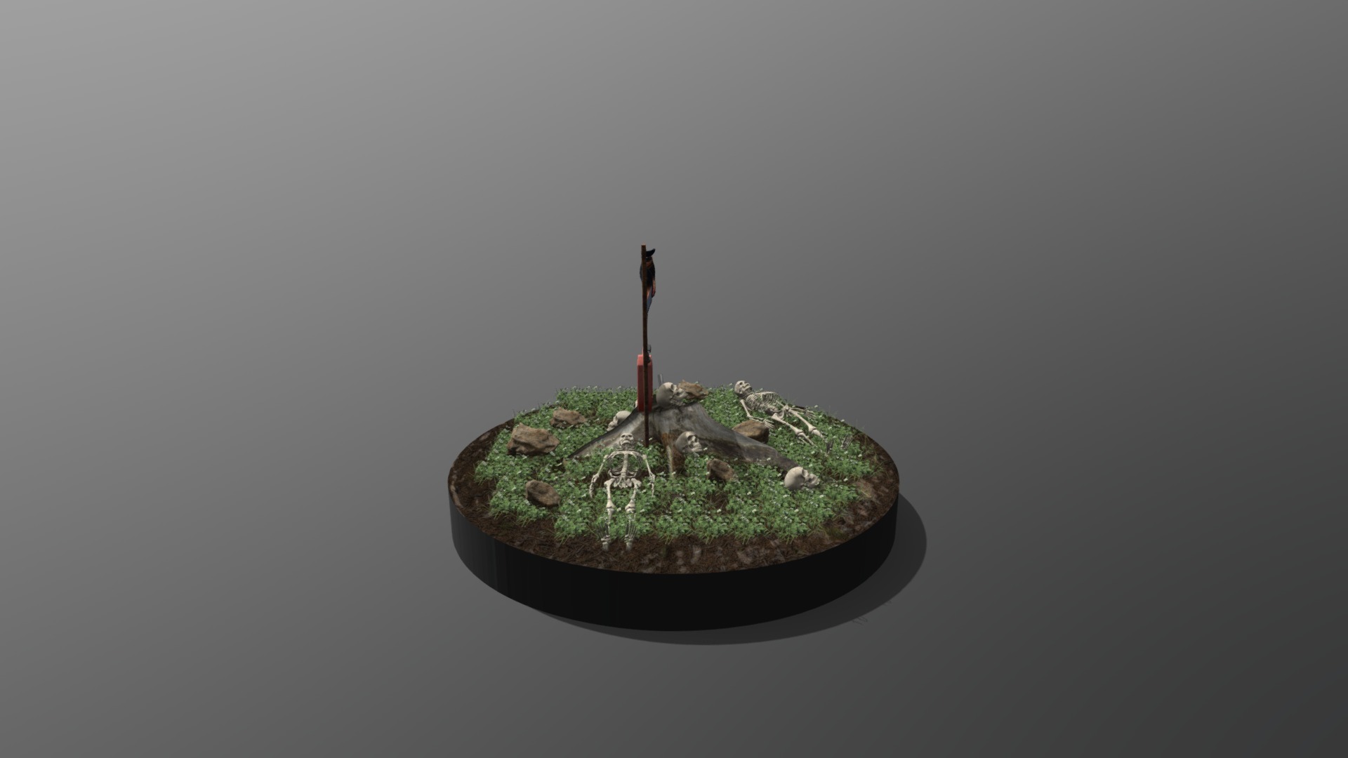 Cenario Caveira - 3D model by LadyShurima [8064e7c] - Sketchfab
