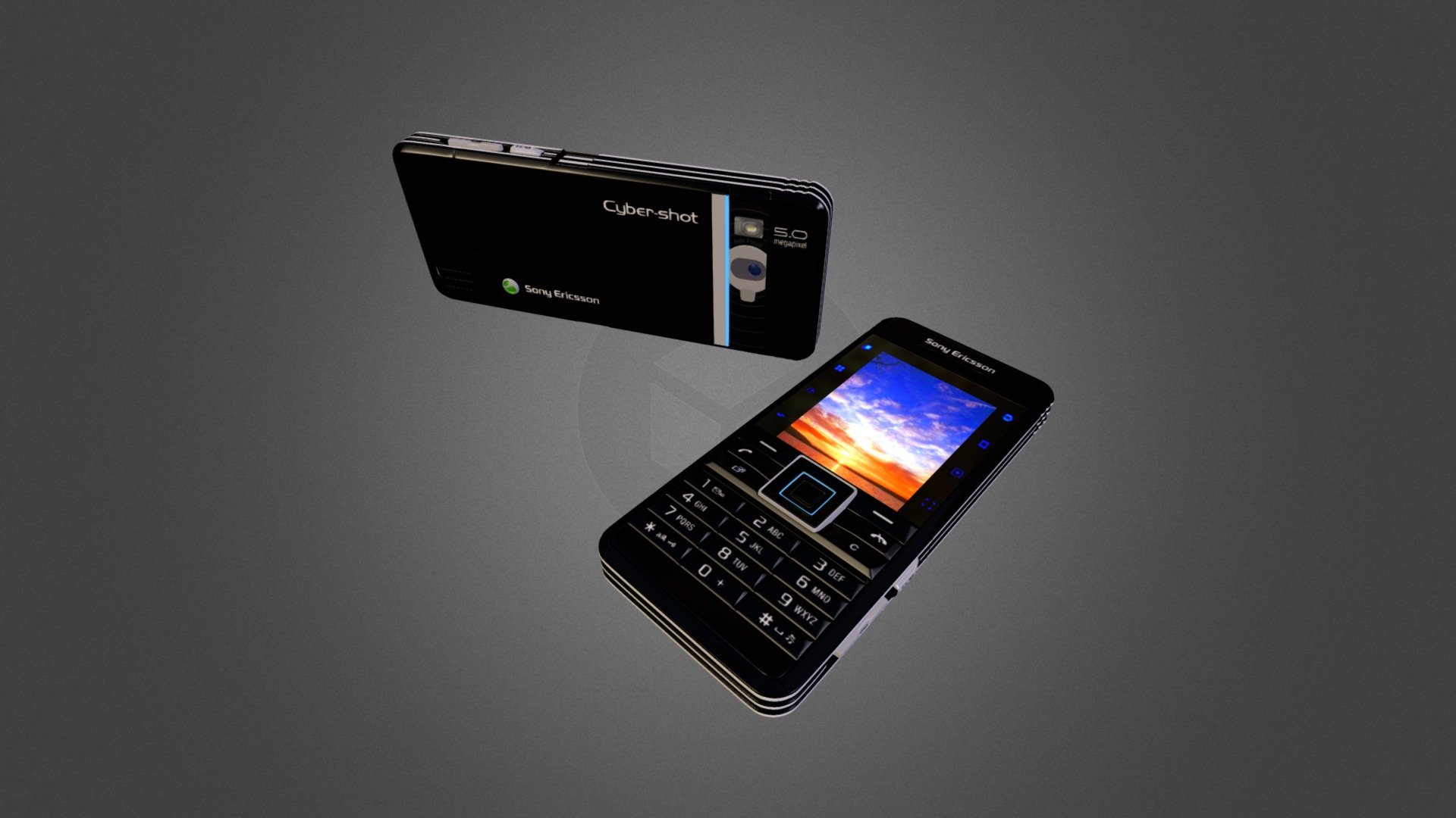 Phone SonyEricsson C902 - 3D model by Dominik Lebiedowicz (@dominik ...
