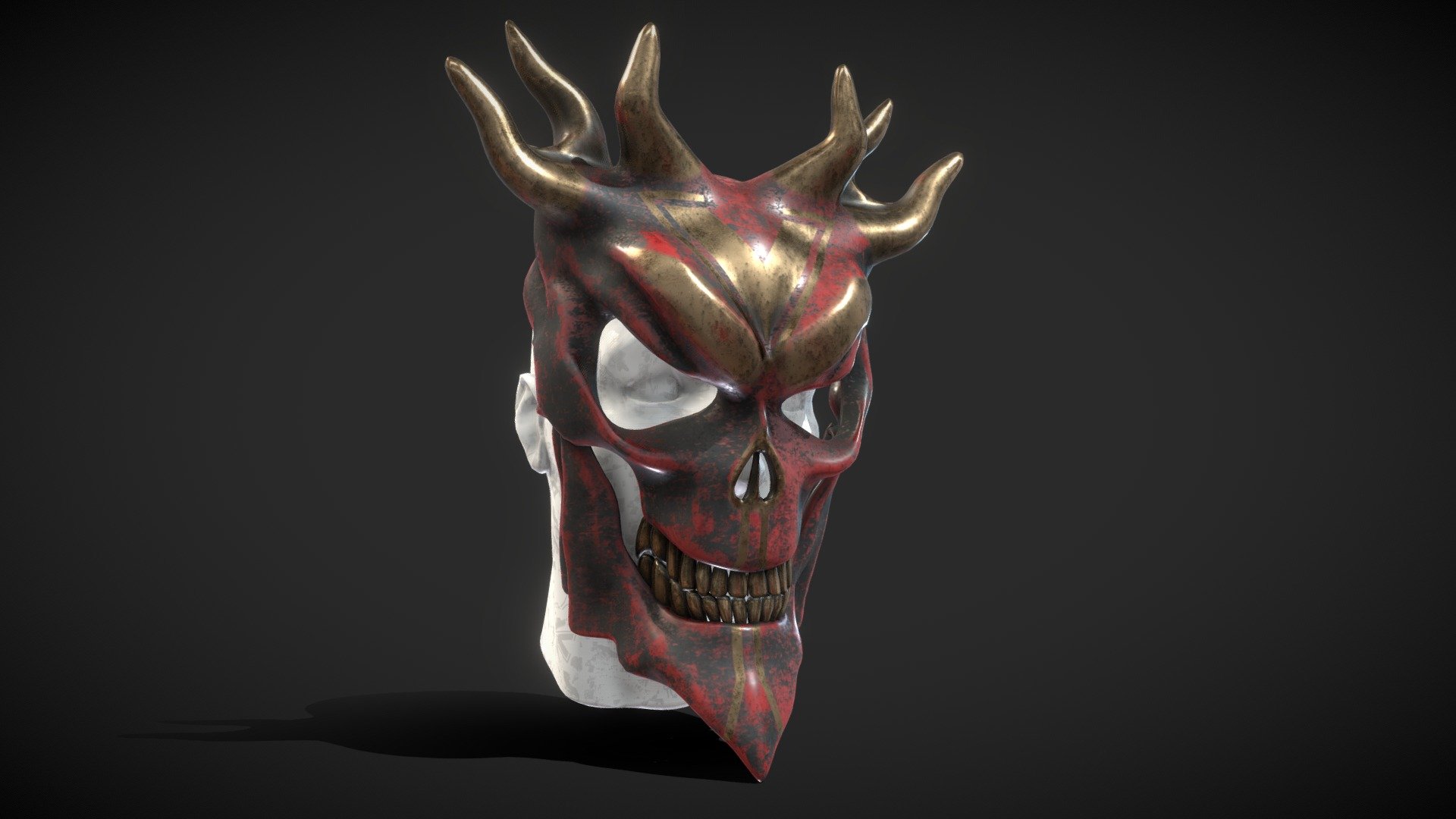 Mask Oni Horror Game Ready - Japanese Bundle 2 - Buy Royalty Free 3D ...