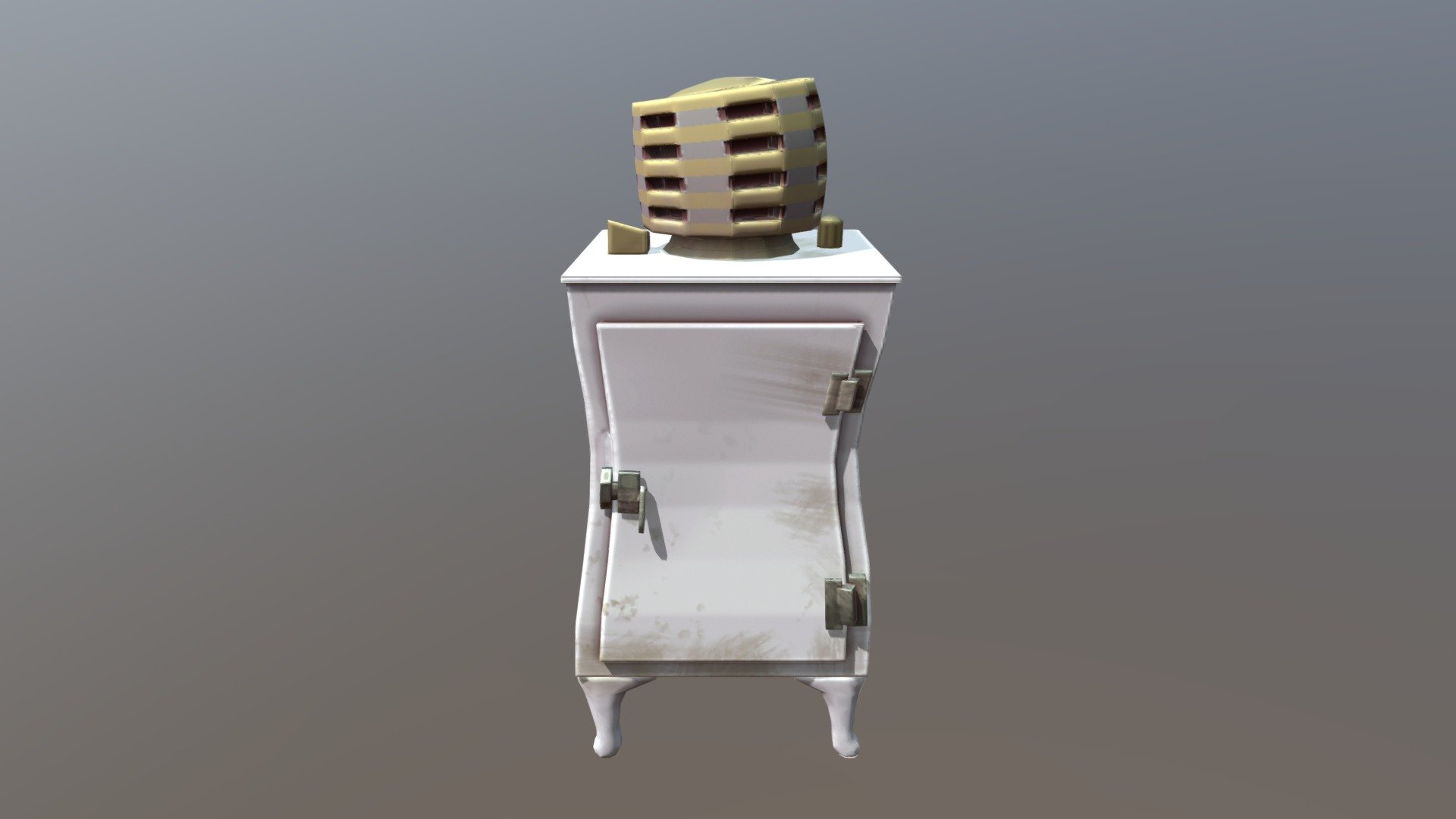 Stylized Fridge - 3D model by NapoJax [8066849] - Sketchfab