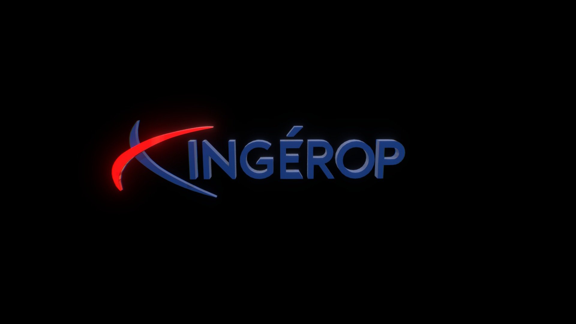 logo Ingerop - 3D model by Arcora [80676ce] - Sketchfab