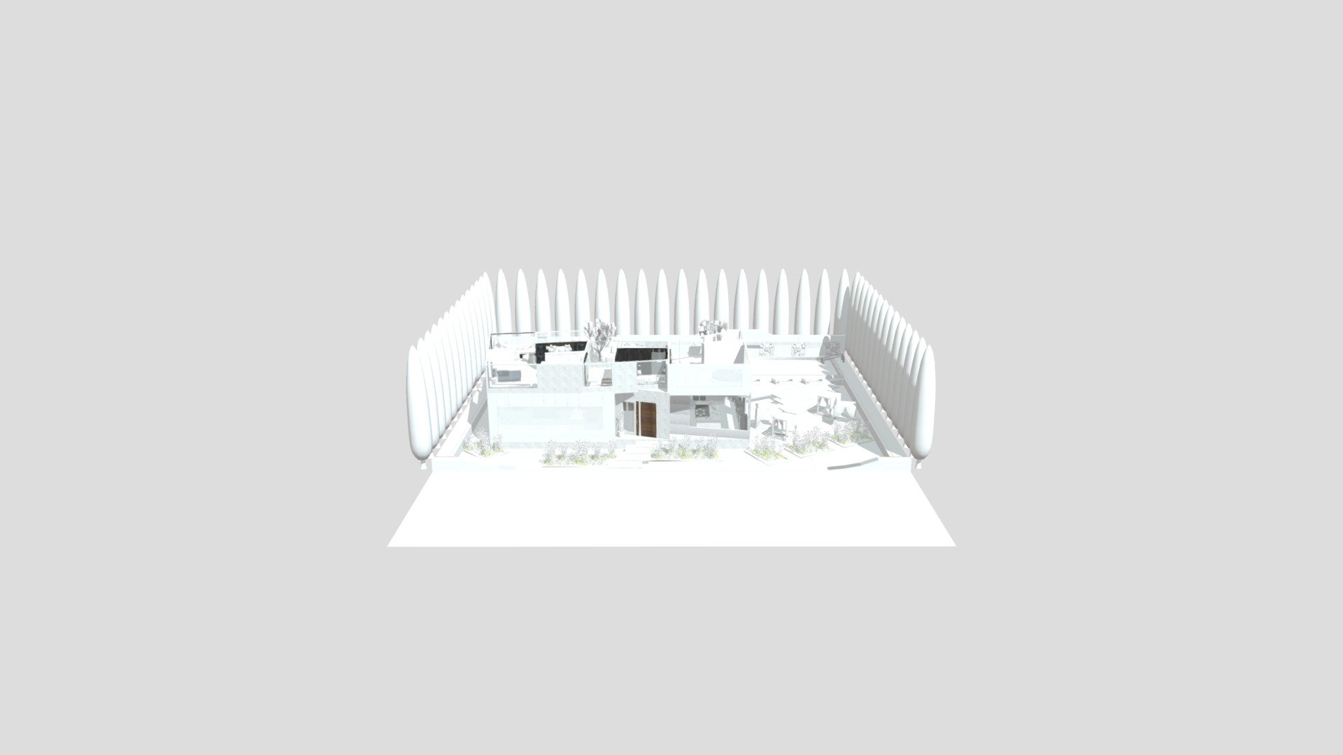 Fisher House - Download Free 3D model by Home Design 3D (@homedesign3d ...