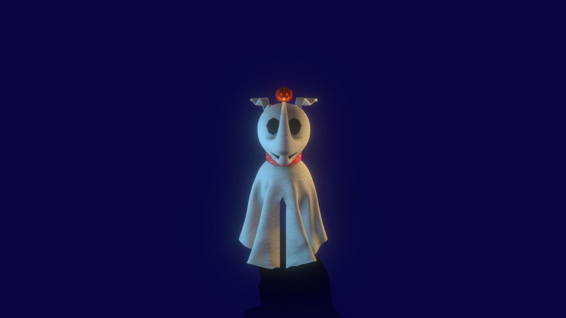Zero - The Nightmare Before Christmas - Oscar - 3D model by Oscar ...