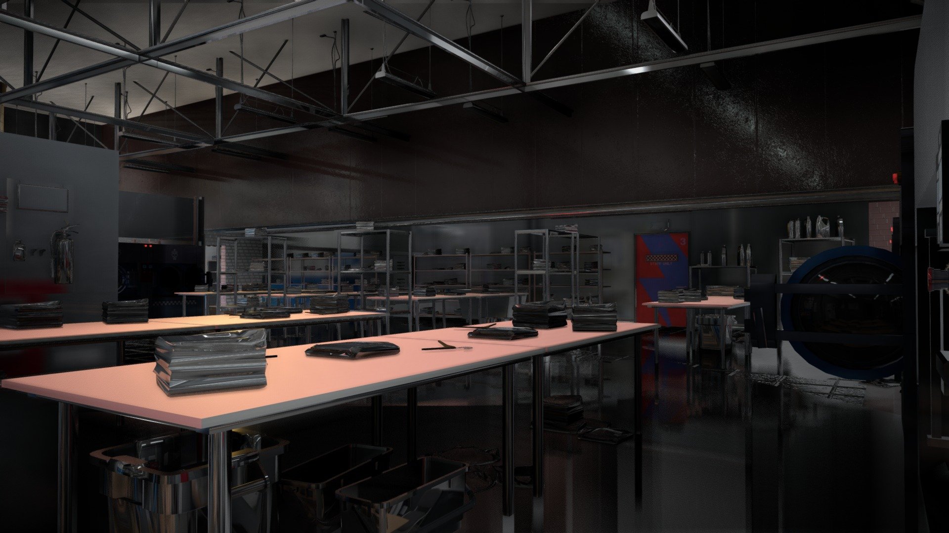 Fnaf Sb Laundy Room - Download Free 3D model by skylajade69 [8068f3b ...
