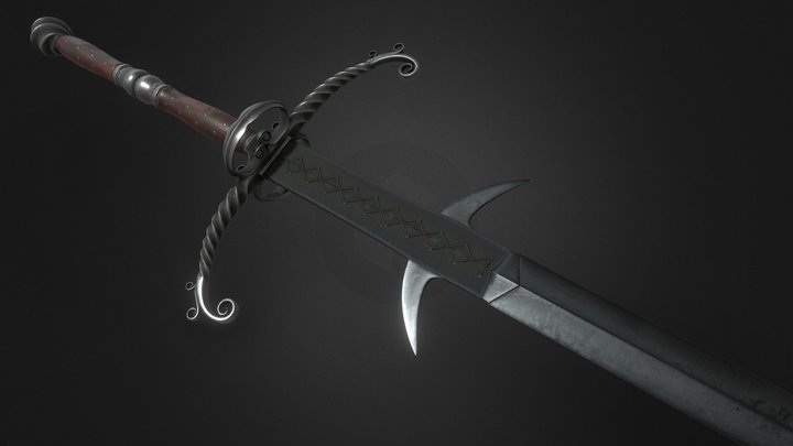 Zweihander 3D models - Sketchfab