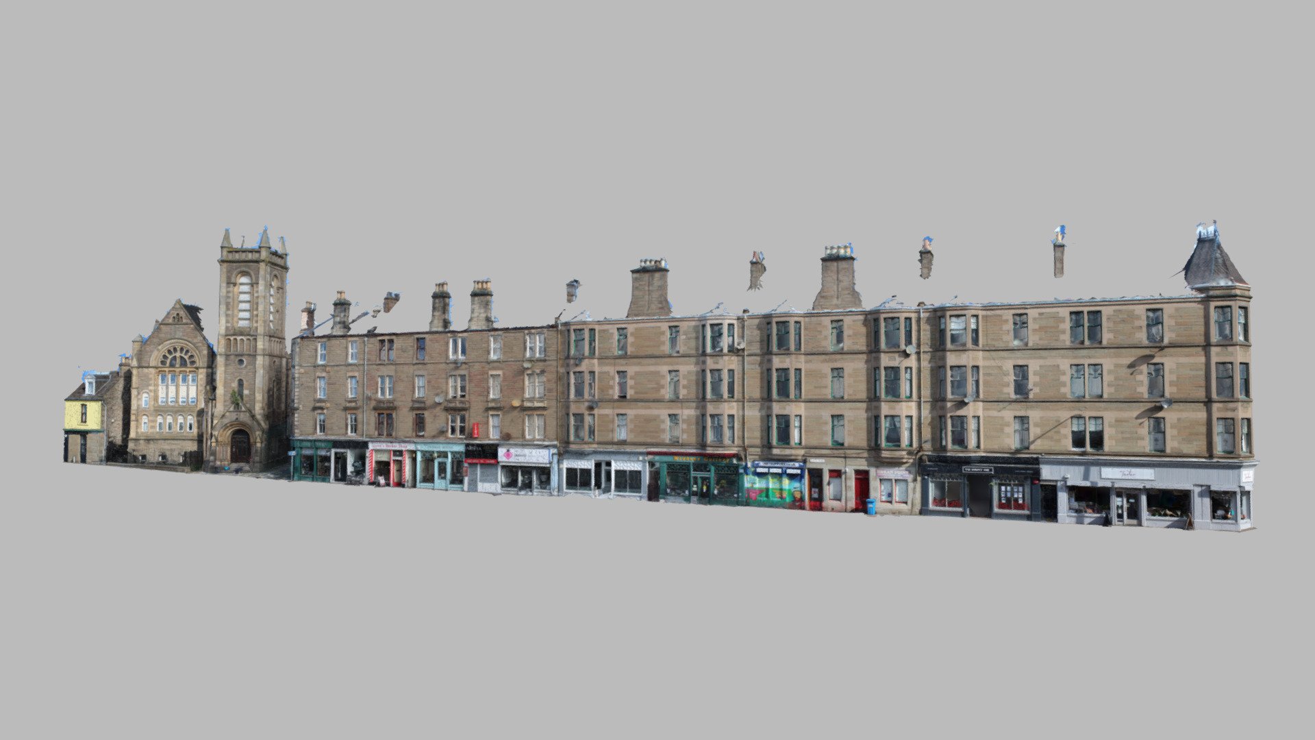 Scotland: Dundee, Perth Road 53-79 - Download Free 3D model by Daniel ...