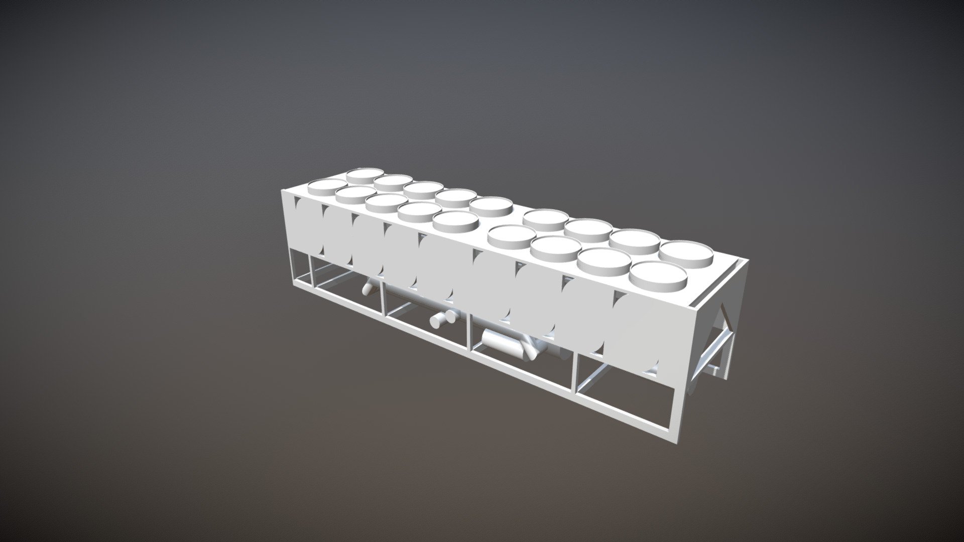 -cooled Chiller (heat Pump) Units -EKAS275 - 3D model by IranCid ...