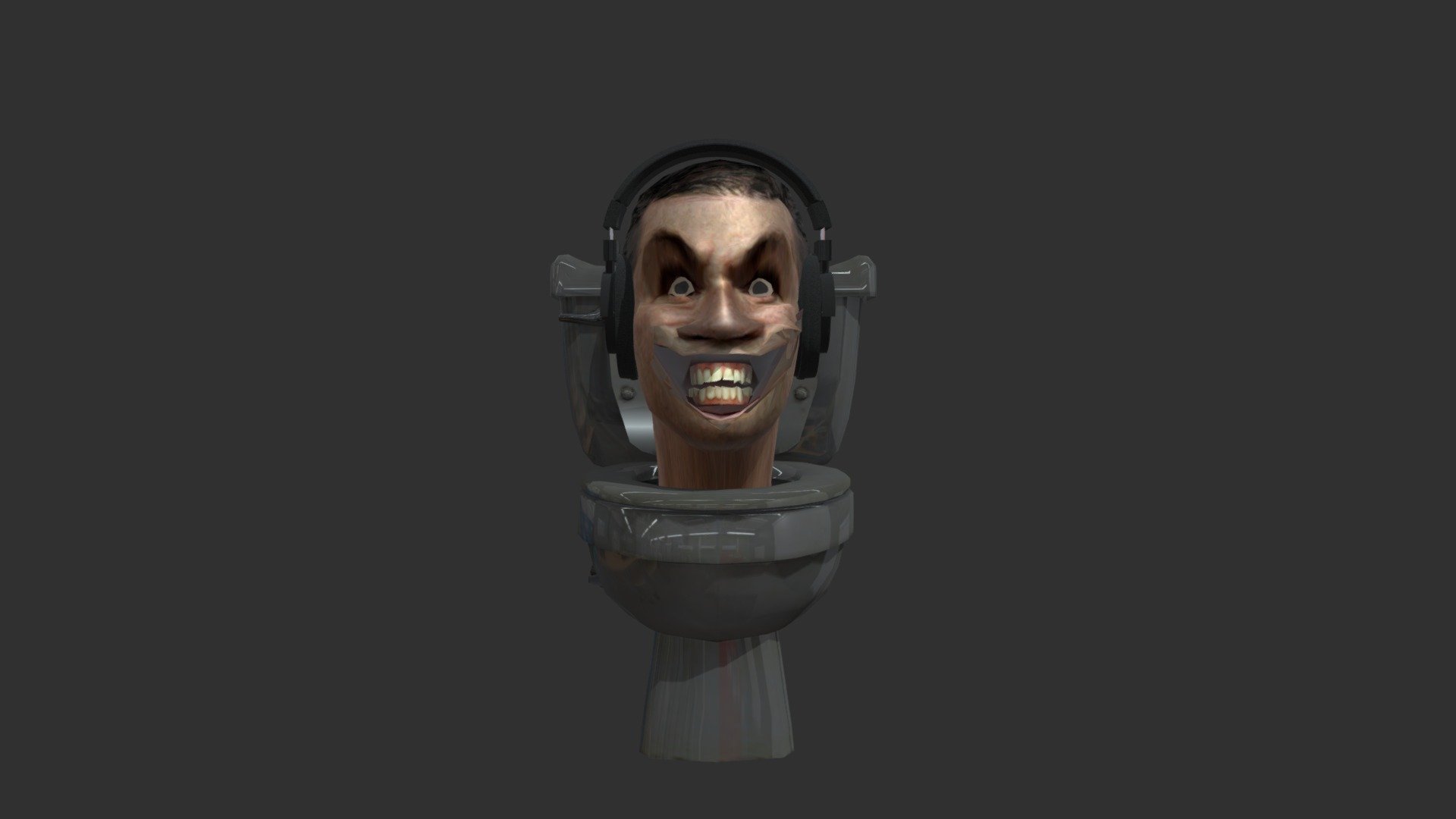 Headphones Skibidi Toilet (Animated) - Download Free 3D model by Ninja ...