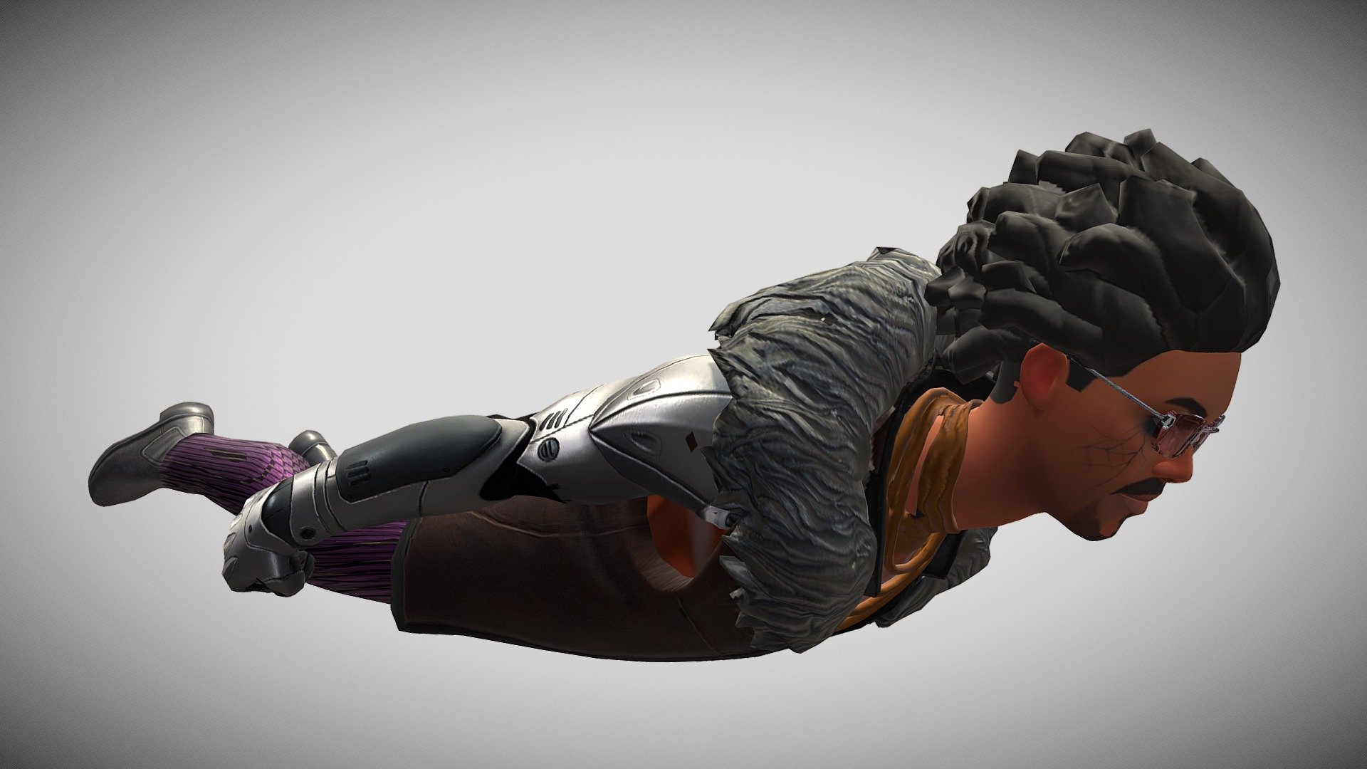 Bionic Boy, Super Hero - Animated - Download Free 3D model by ...