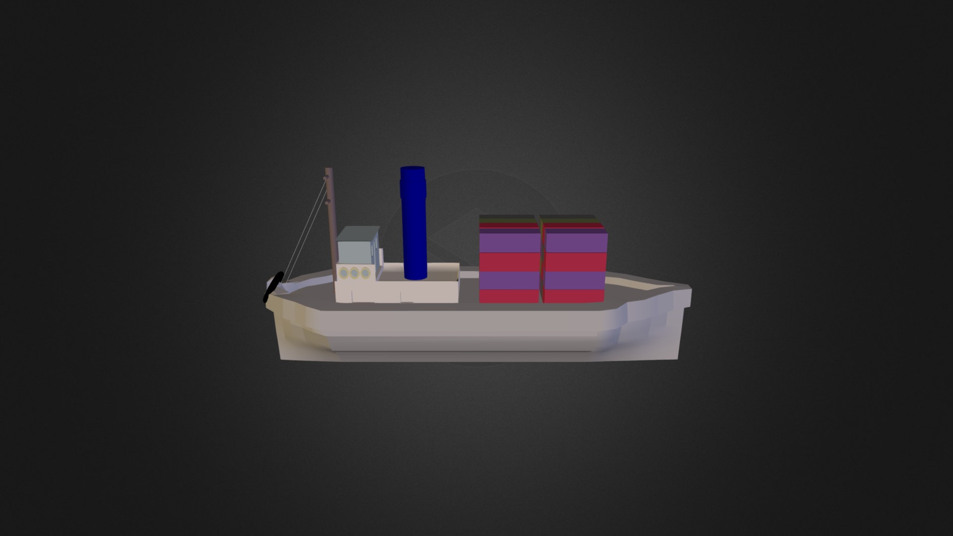 Barco - 3D model by luzadrianagualito [806f718] - Sketchfab