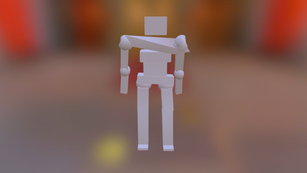 This is a model of a unity character - 3D model by kszal [8072708 ...
