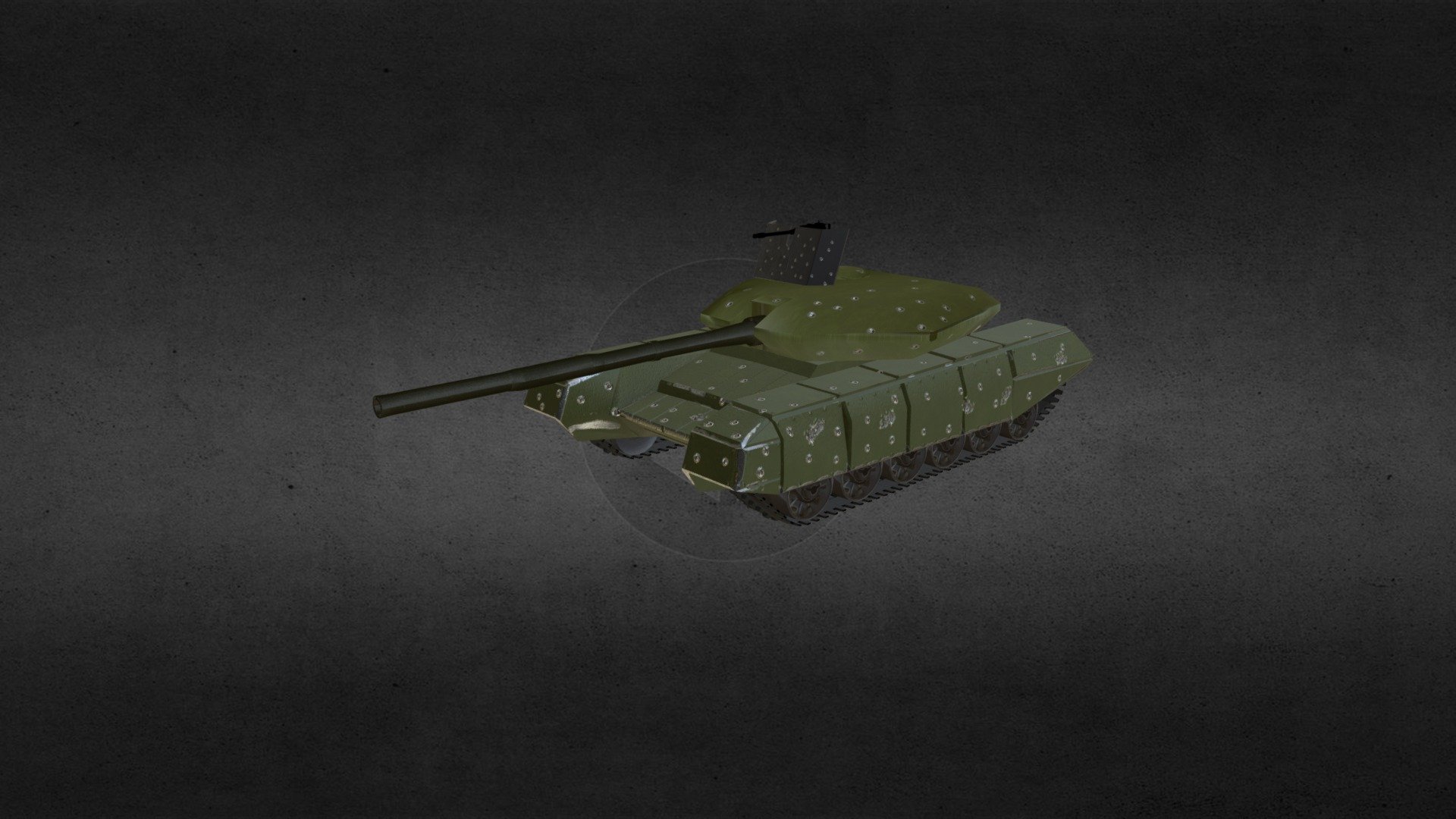 Post War Tank - Download Free 3D model by Tawhid [8072c99] - Sketchfab