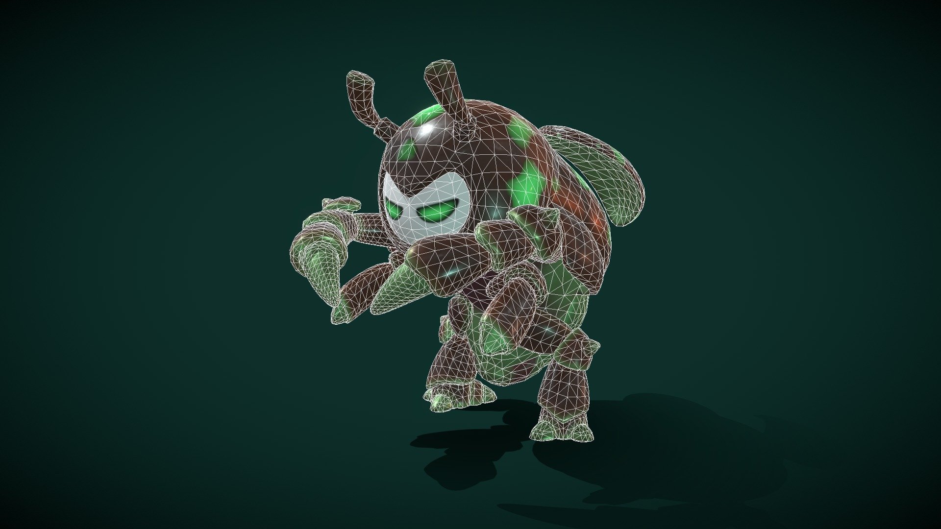 Magical Forest - mutant beetle - 3D model by Liwen Shen (@liwenshen ...