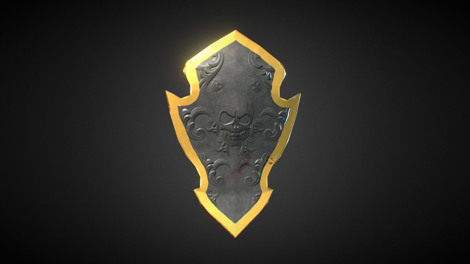 Stylized War shield - Download Free 3D model by Oculus (@Akhil03 ...