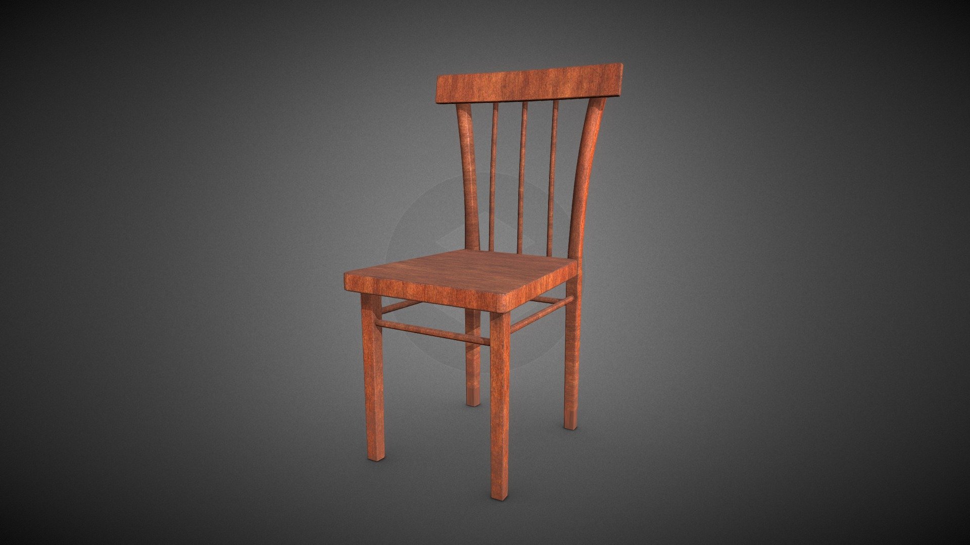 Low poly Wooden Chair - Download Free 3D model by SUDIPTO SHAW ...