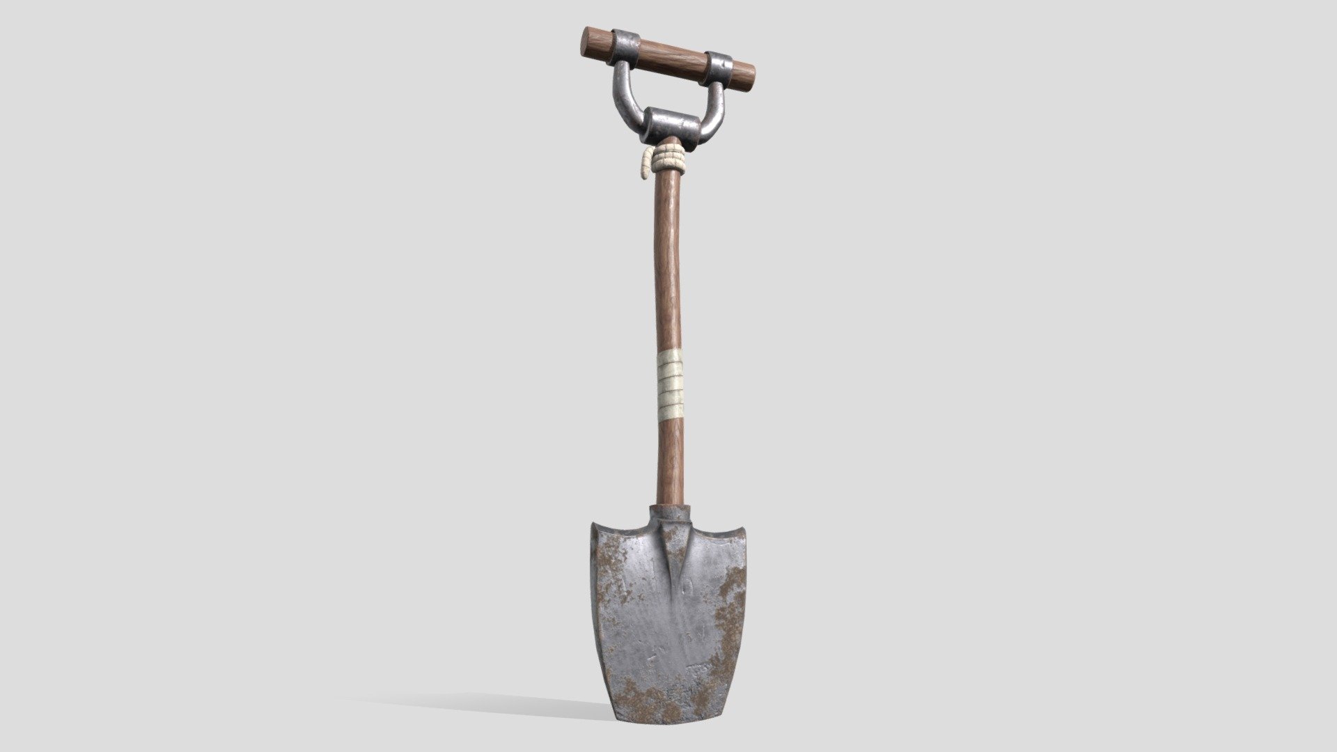 Low-Poly Shovel - 3D model by Joe_Gamer (@vanyushapavlovich) [8078f64 ...