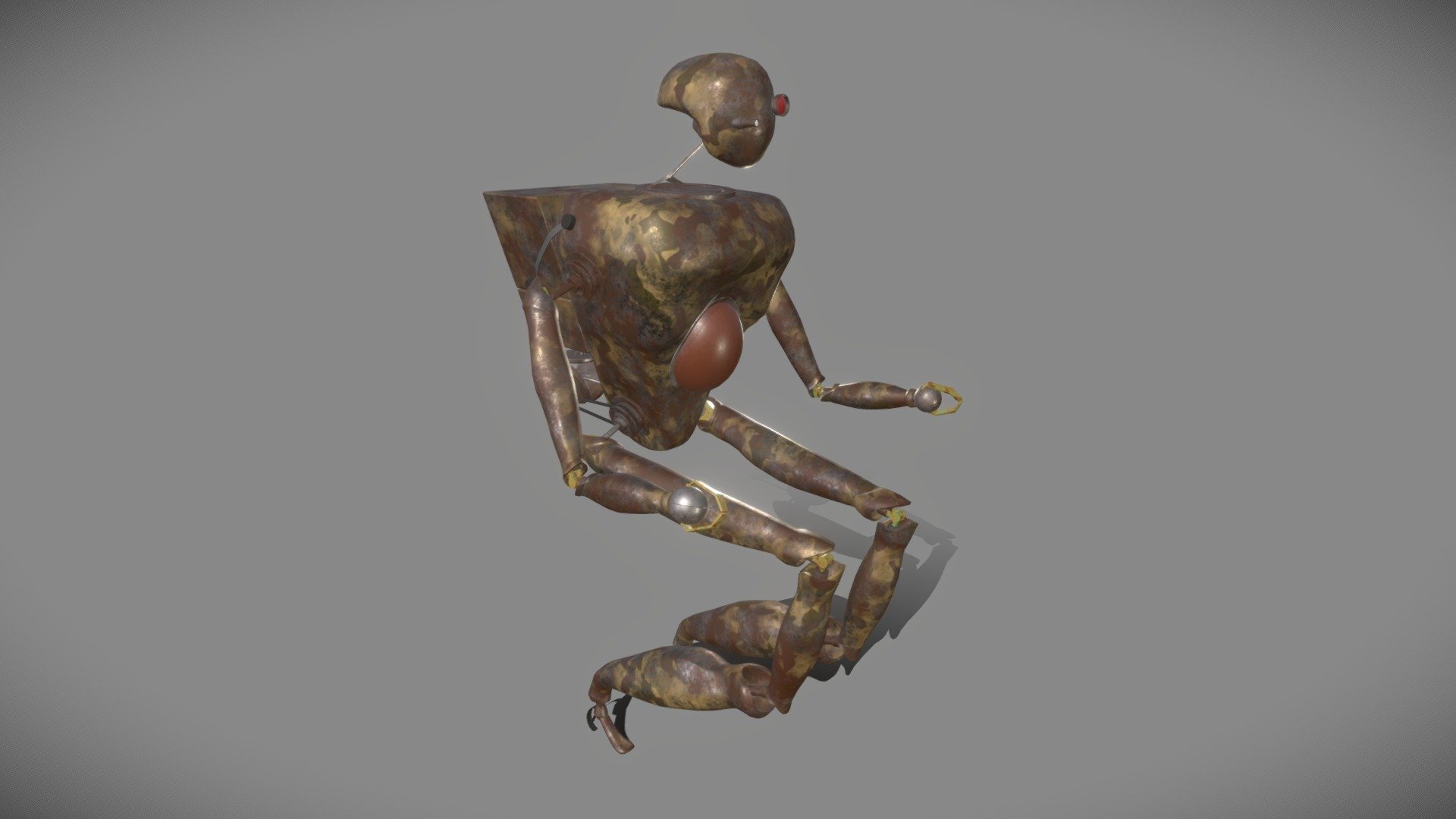 Bipedal Robot - 3D model by Moilosol [8079157] - Sketchfab