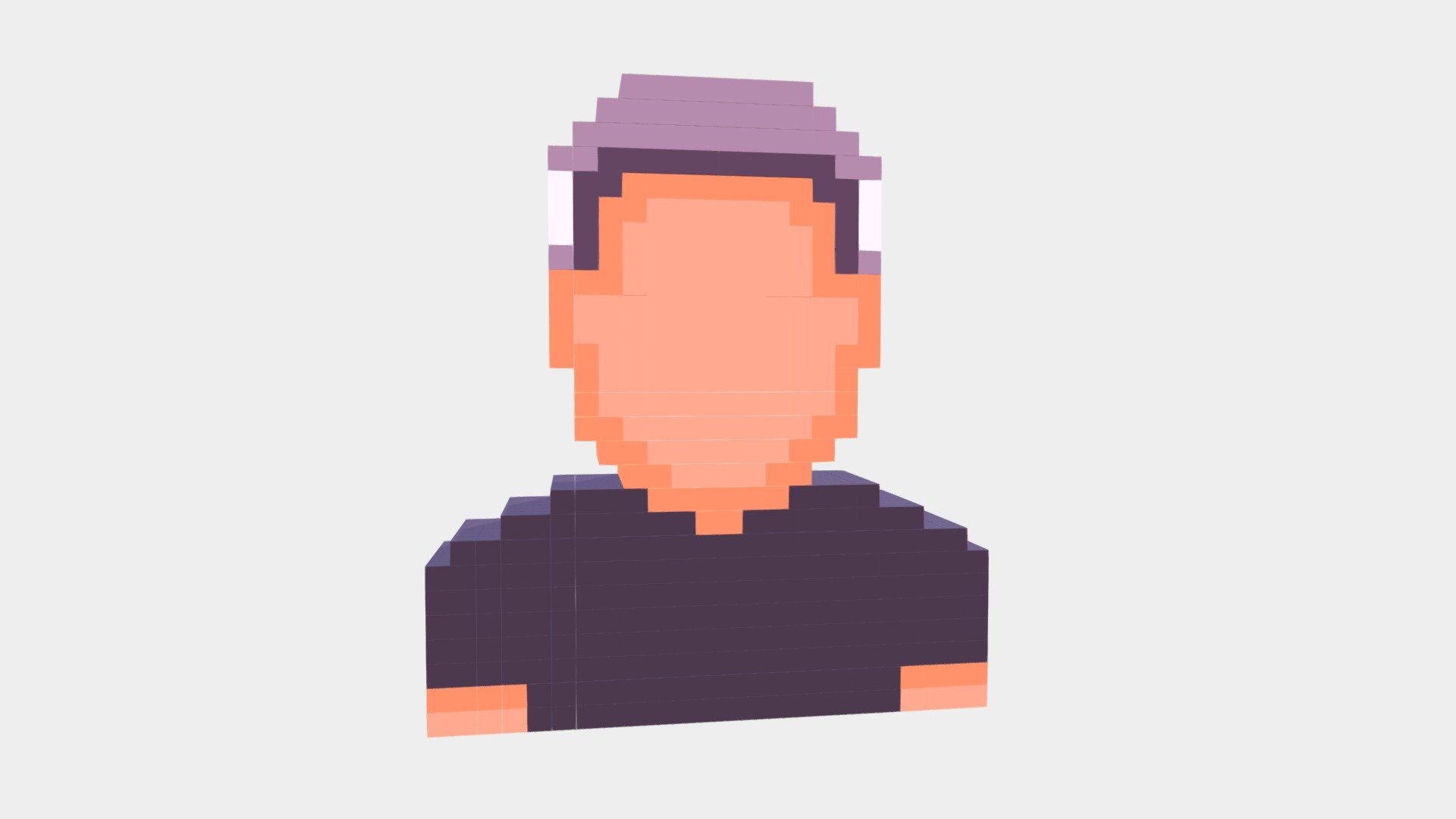 Pixel Joe - 3D model by LizG (@LizG5) [8079d65] - Sketchfab