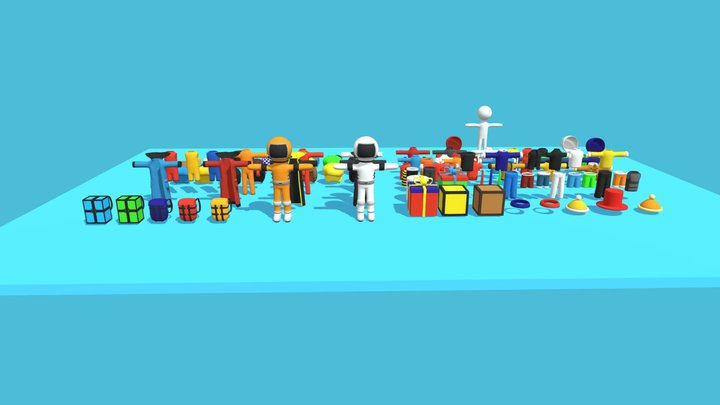 Stickman 3D models - Sketchfab