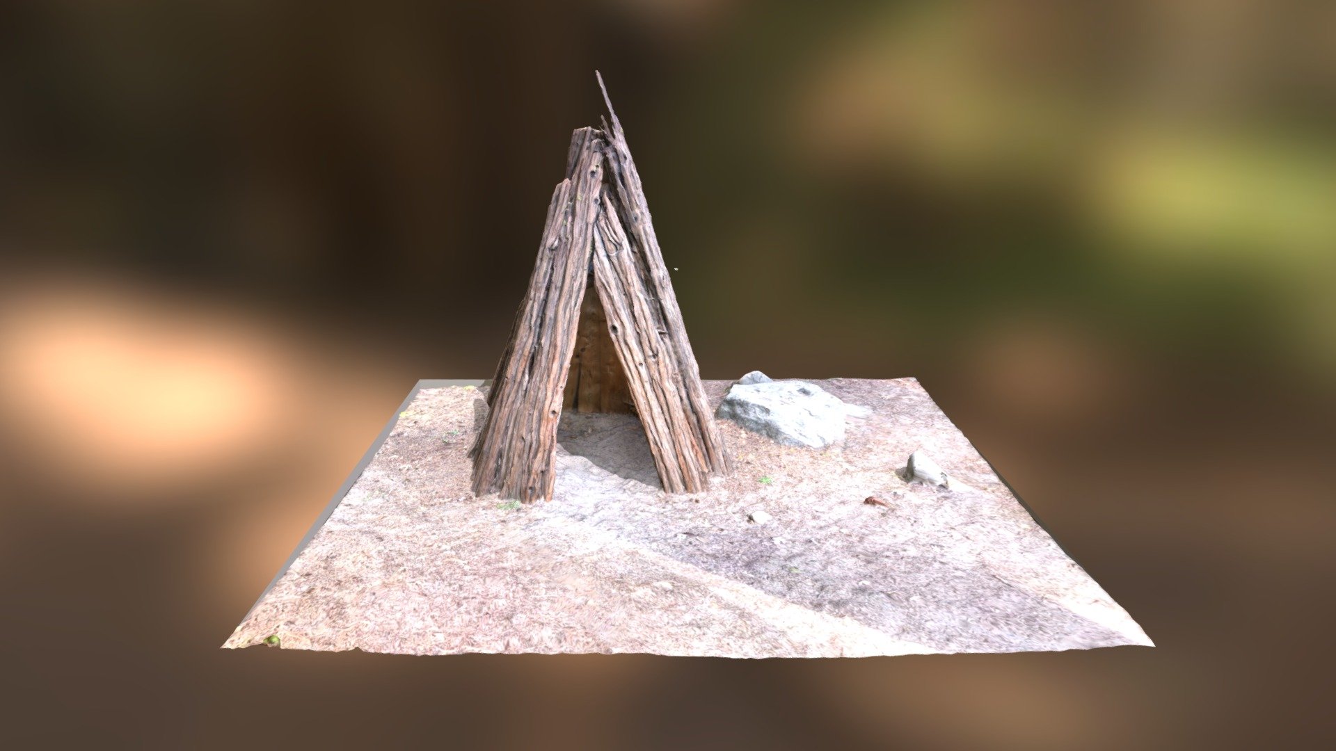 Tree Hut in Evergreen Lodge, Yosemite - Download Free 3D model by ...
