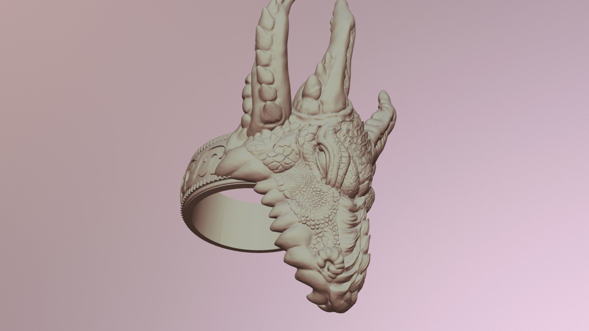Dragon Ring - 3D model by Jonathan (@allucard21) [807e33f] - Sketchfab