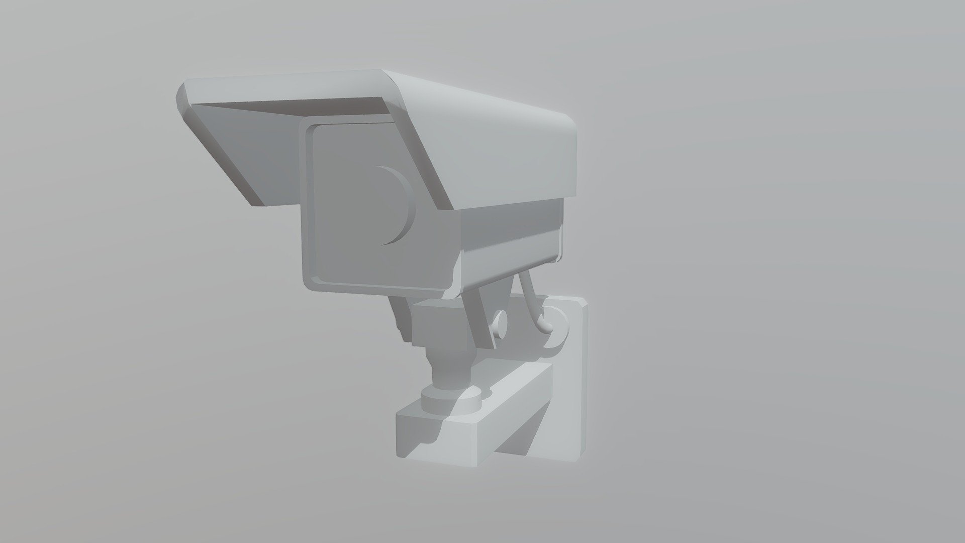 Security camera WIP - Download Free 3D model by Levi Wong ...