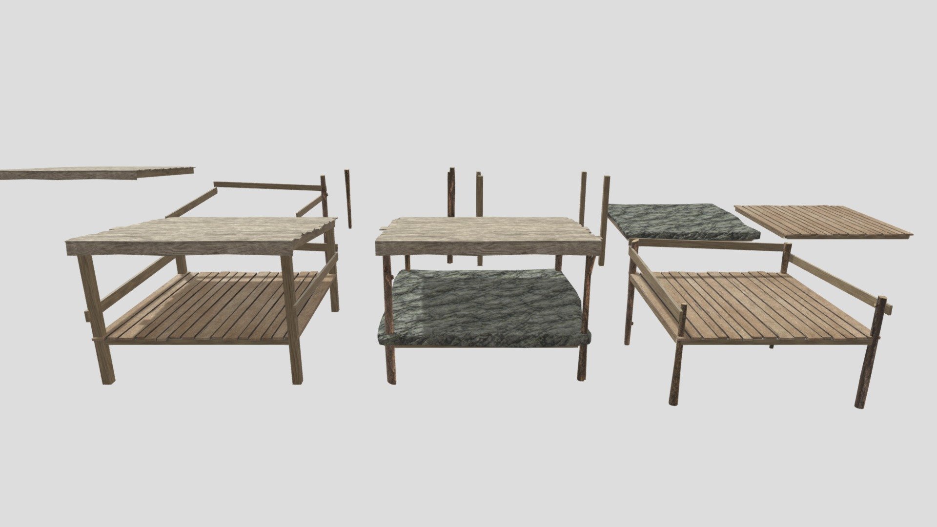 Modular Storage Spaces - 3D model by max_imum [807ea29] - Sketchfab
