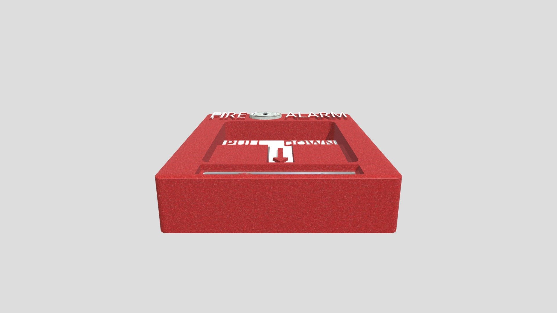 Notifier RSG T-bar fire alarm pull station - Download Free 3D model by ...
