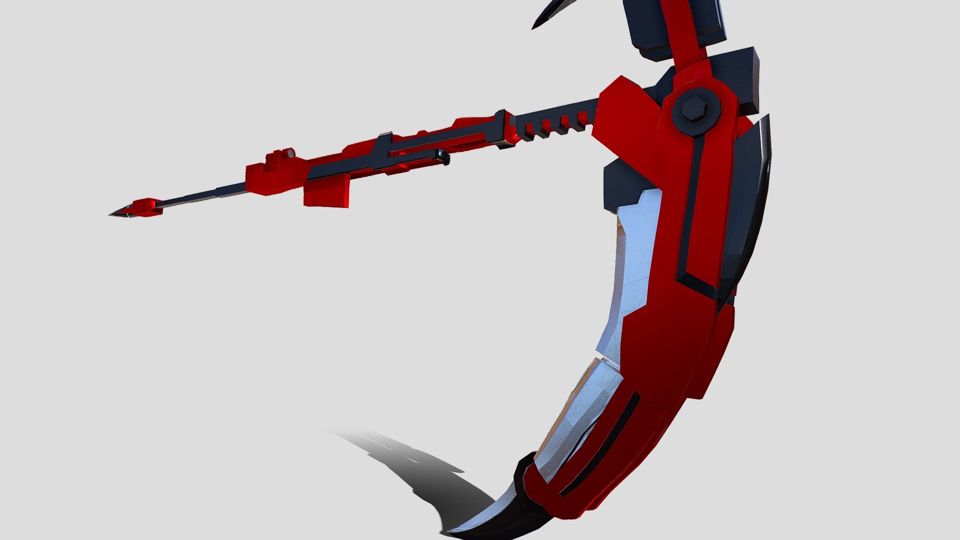 RWBY - Crescent Rose - 3D model by AuraAqua [807fc20] - Sketchfab