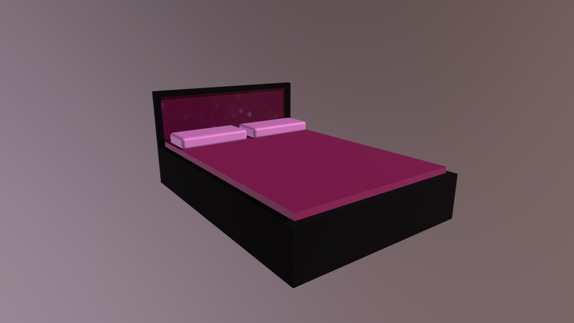 Basic Bed - Download Free 3D model by Alex Araujo (@skymoondxd ...