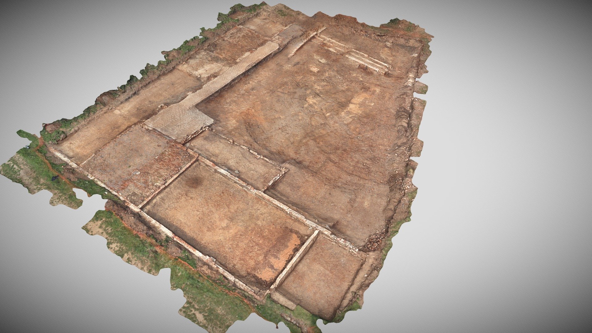 farm buildings foundations - 3D model by tcornah [8082c01] - Sketchfab