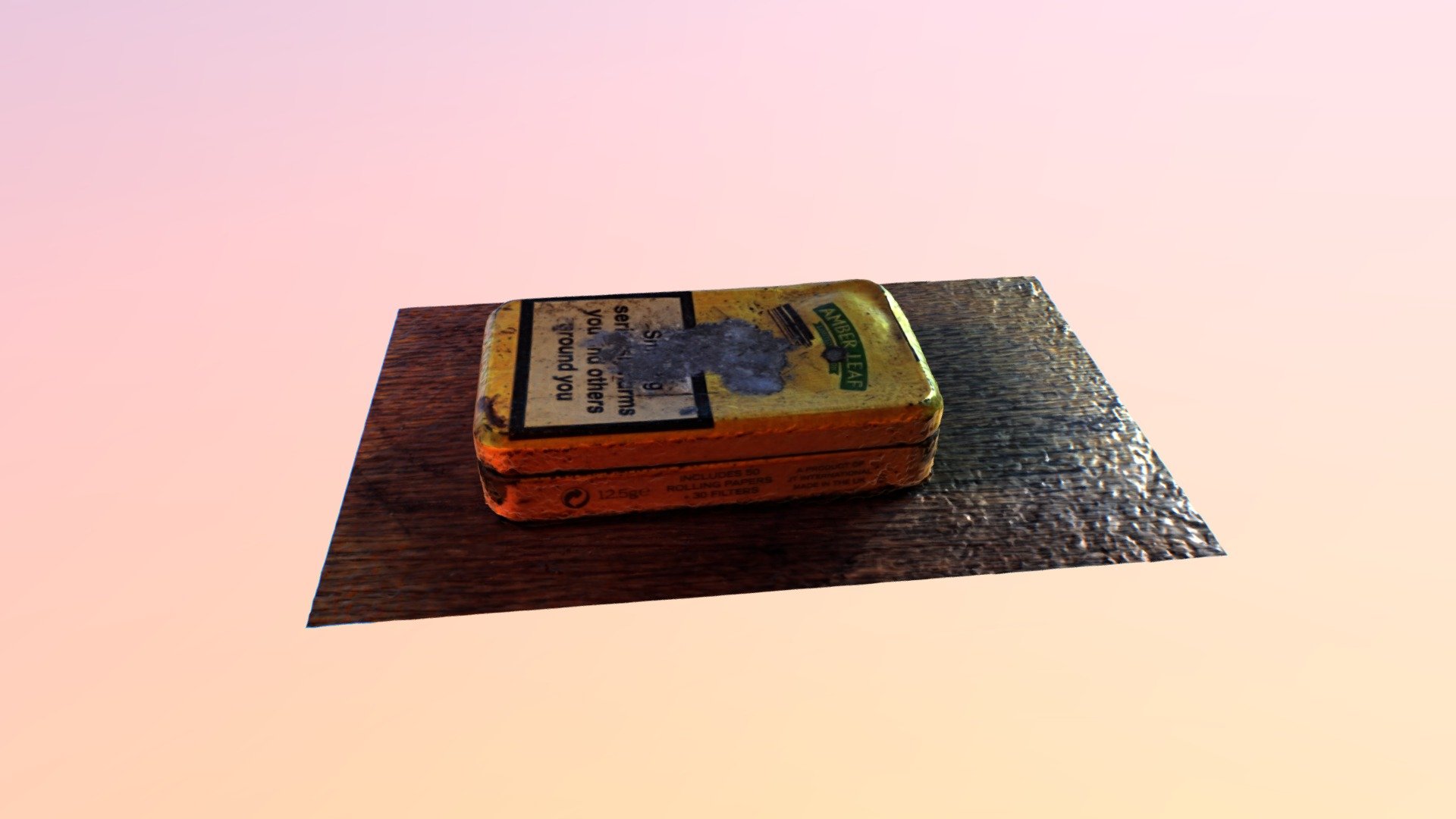 Old Tin - 3D model by defnotdan [8082f96] - Sketchfab
