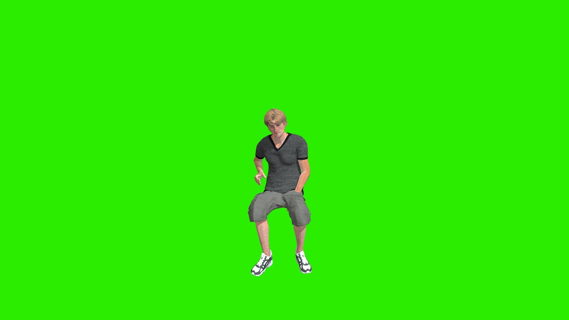 Remy Sitting and Talking - Download Free 3D model by humraz.khan ...