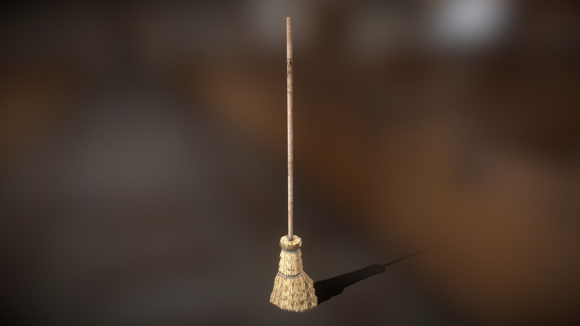 Bezem - 17de eeuw - 3D model by visualdimension [8084c45] - Sketchfab