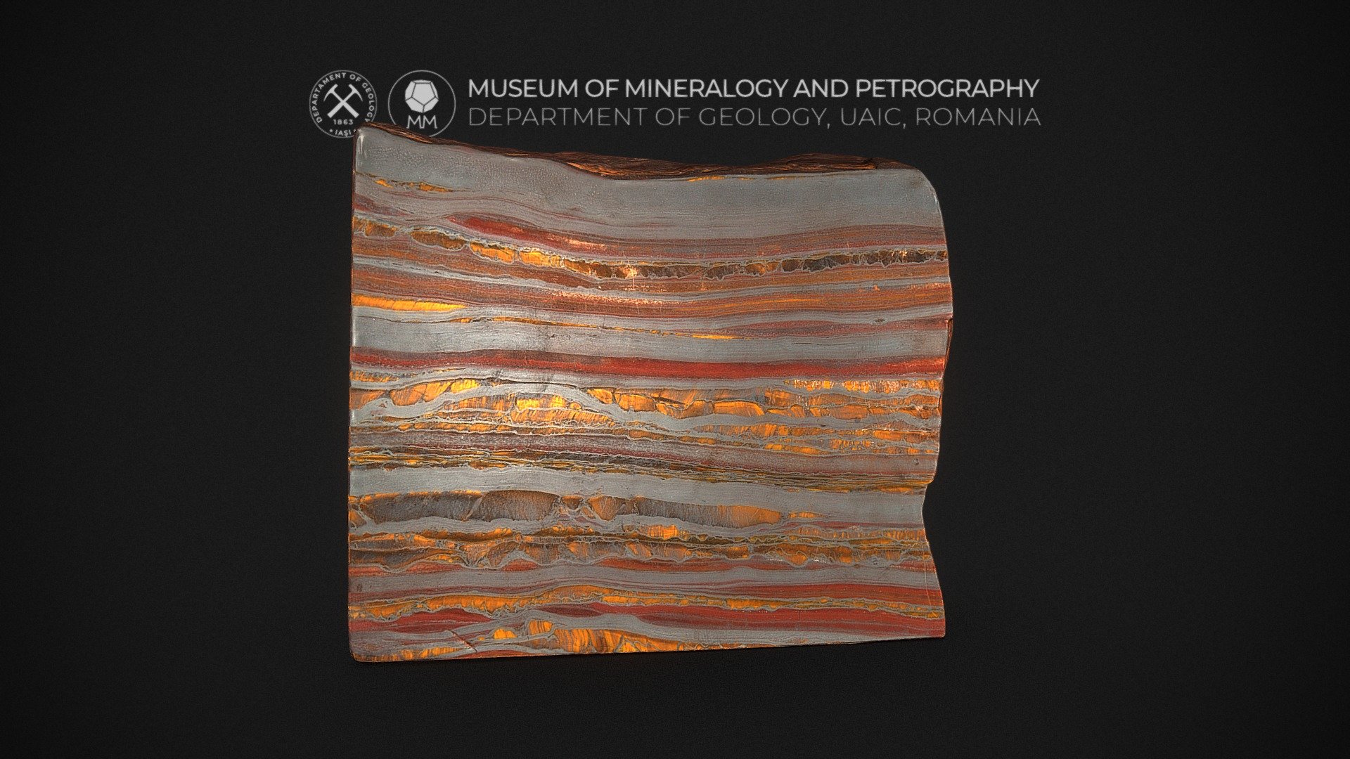 J is for Jaspilite rock - 3D model by Museum of Mineralogy and ...